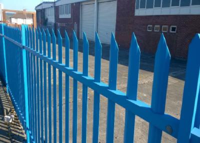 China Architectural Steel Palisade Fence For Clean Perimeter Lines Project Appearance for sale