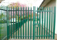 China Modular Steel Palisade Fence For Site Boundary And Long Term Outdoor Use for sale