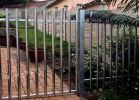 China Modular Steel Palisade Fence For Site Boundary And Long Term Outdoor Use for sale