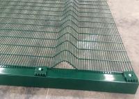 China Clear View Galvanized Small Hole Anti Cut 358 Security Fence For Garden for sale