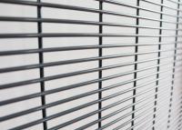 China Galvanized 8ft High 358 Security Fence with Small Mesh Aperture for Anti Climb Protection for sale