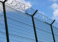 China 3D Security Fence Welded Mesh Fence Panel Perimeter Anti Climb Fence System for sale