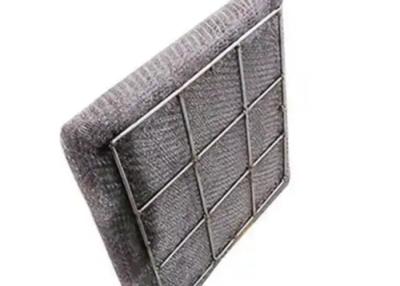 China Stainless Steel Wire Metal Embedded Demister Pad for Vapor Liquid Separator 600mm for sale
