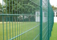 China Welded Double Twin Wire Mesh Fencing for Farm / Court / Park 50*150mm Hole for sale