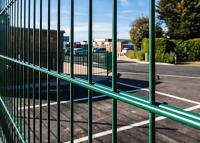 China Hot Dip Galvanized 8/6/8mm Double Wire Fence with 50x200mm Mesh Hole for Highway Security for sale