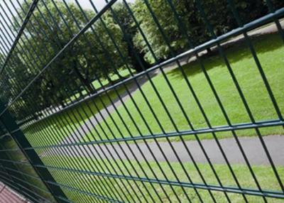 China Galvanized 8/6/8mm Double Wire Fence with 50x200mm Mesh Hole for Parks and Gardens for sale