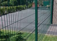 China Powder Coated 3D V Bend Security Fence for Site Boundary 2*3m for sale