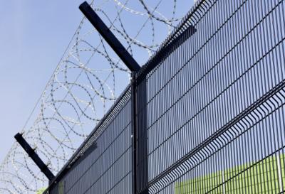 China Powder Coated Black Color 358 Security Fence for Boundary Security 2*3m for sale