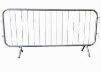China Interlocking Quick Assembly Steel Crowd Control Barrier Tool Free Event Barricade 1.1x2.1m for sale