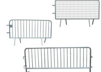 China ISO CE Certified Pedestrian Queue Barrier Crowd Control Barrier European Standard 1.1x2.0m for sale