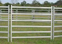 China Movable Cattle Fence Panels Portable Livestock Fence 1.7m 7 Rails for  Grazing for sale