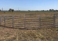 China Horse Fence Panels Livestock Fence 2.1m 6 Rails Stud Breeding Yard Pens for sale
