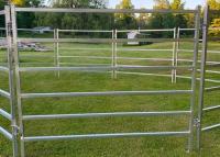China Farm Fence Panels Cow Fence Panels 2.2m 6 Rails for Rotational Grazing for sale