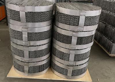 China Stainless Steel Metal 316L Structured Packing Corrugated Plate for sale