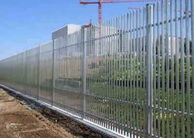 China Zinc Coated Stainless Steel Palisade Fence For Enhanced Security for sale