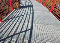 China Serrated Steel Grating Municipal Sewage Channel Grate 30x5mm Painted Anti Slip Cover for sale