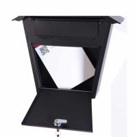 China Wall Mount Locking Mailbox Horizontal Triangular Security Mailbox Waterproof Vertical Drop Mail Box Outdoor with Key for sale