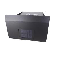 China Solar Powered Wall Mount Mailbox with Code Lock Post Mount Mail Box LED Light Modern Design Easy Installation Energy Saving for sale