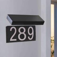 China Solar Lights Outdoor for House Numbers Adjustable Solar Light for Address Sign Plate Wall Light for Home Garden Patio Yard for sale