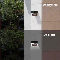 China Solar Lights Outdoor for House Numbers Adjustable Solar Light for Address Sign Plate Wall Light for Home Garden Patio Yard for sale