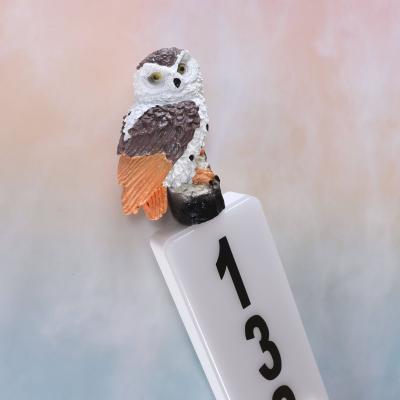 China Solar House Numbers Light Stake Sensor Solar Panel Address Sign for House Yard Light up House Numbers Night Metal Plaque Lights for sale