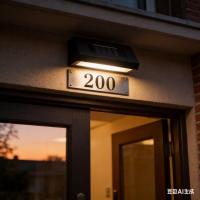 China Solar Lights Outdoor for House Numbers Outdoor Solar Light for Address Sign Plate Wall Light for Home,Garden,Patio and Yard for sale