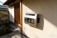 China Solar House Numbers Light Address Sign for House or Yard Light up House Numbers at Night Waterproof Metal Plaque Outdoor Light for sale