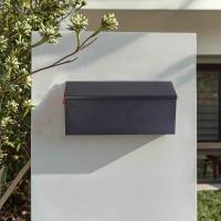 China Post Mount Locking Mailbox with Code Lock Large Capacity Security Password Metal Waterproof Vertical Drop Mail Box Outdoor for sale