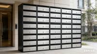 China Durable Metal Free Standing Combination Mailbox for Apartments with Lock Outdoor for sale