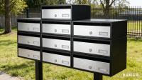 China Durable Metal Free Standing Combination Mailbox for Apartments with Lock Outdoor for sale