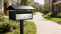 China Durable Metal Free Standing Combination Mailbox for Apartments with Lock Outdoor for sale