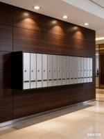 China Durable Metal Free Standing 5Pcs Doors Combination Mailbox for Apartments with Lock Outdoor Indoor for sale