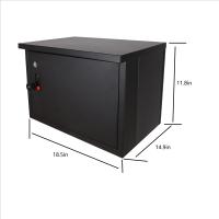China Smart Mailbox Foldable Package Delivery Box Food Delivery Box for Outdoor WIFI Connected for sale