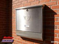 China Wall Mount Locking Mailbox Large Capacity Security Mailbox Waterproof Vertical Drop Mail Box Outdoor with Keys for sale