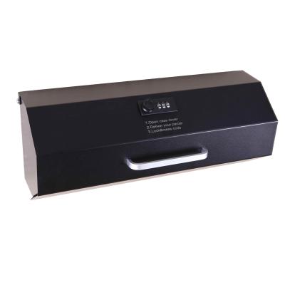 China Wall Mount Locking Mailbox Oxford Fabric Bag Code Lock Parcel Box Vertical Drop Mail Box Outdoor Flexible Package Delivery Box for sale