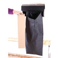 China Wall Mount Locking Mailbox Oxford Fabric Bag Code Lock Parcel Box Vertical Drop Mail Box Outdoor Flexible Package Delivery Box for sale