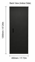 China Connected Delivery Drop Box with Hidden Pickup Door App Controlled Courier Storage Solar House Number Camera Access for sale