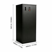 China Intelligent Oversized Parcel Locker With Video Intercom Remote Access Weatherproof Delivery Storage for Porch WIFI for sale