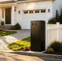 China Intelligent Oversized Parcel Locker With Video Intercom Remote Access Weatherproof Delivery Storage for Porch WIFI for sale