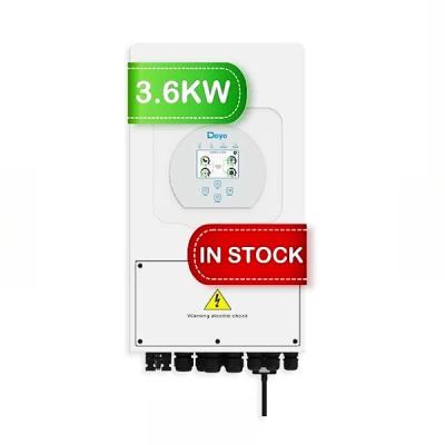 China 5KW 6KW Low Voltage Hybrid Inverter IP65 2 MPPT Hybrid PV Inverter for sale
