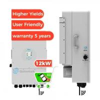 China Deye 12kw High Voltage Hybrid Inverter SUN-12K-SG04LP3-EU Off On Grid for sale