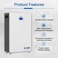 China 51.2 V LiFePO4 Energy Storage Battery With High Thermal Stability For Solar Power System for sale