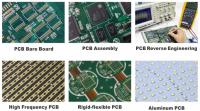 China PCB Soldering Service 6 Layers Gold Finger 2 Sided PCB Assembly for sale