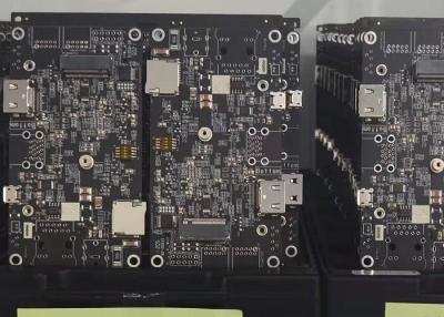 China 2 Layer Pcb Smt Assembly Fr4 Hasl Qfn Bga Dip Impedance Control for sale