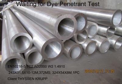 China 1.4301 1.4306 1.4307 1.4311 1.4541 Stainless Steel Seamless Tube 6mm 1219mm OD for Petrochemical for sale
