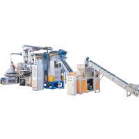 China Solar Panel Recycling Machine Production Line 1500kg/h Capacity 315kW Power for sale