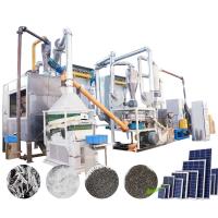 China Solar Panel Recycling Machine Production Line 1500kg/h Capacity 315kW Power for sale