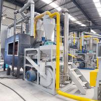 China Aluminum Plastic Recycling Machine for Waste ACP 300kg/h Capacity 62kw Power for sale