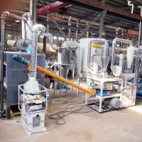 China Waste PV Solar Panel Recycling Plant 1500-2000kg/h with Aluminum Framer for sale
