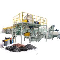 China Cylindrical Li Ion Battery Recycling Plant 500kg/h 1000kg/h for Mobile and Car Lithium Batteries for sale